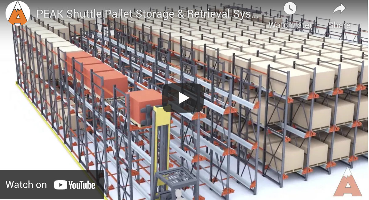 Optimize Colorado Warehouse Storage with PEAK Pallet Shuttle ASRS