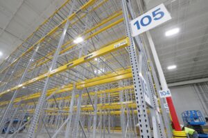 Customizable Warehouse Rack Labels for Pallet Racking Systems