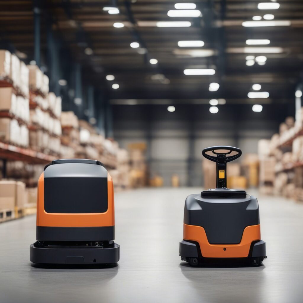 Choosing Automated Guided Vehicles, AMR or Robotic Forklift?
