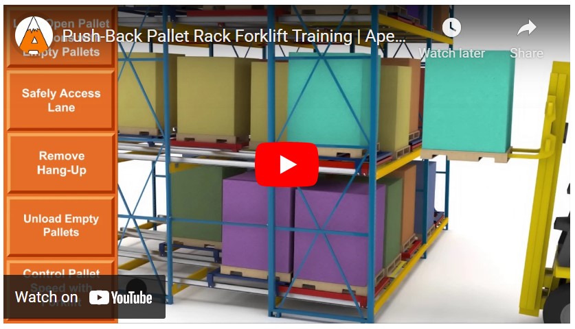 Apex PROs Share 10 Tips for Pallet Rack Safety Training